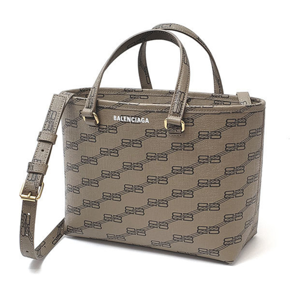 Balenciaga Monogram Signature Shopper Handbag Small B… - Gem